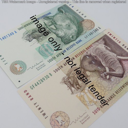 TT Mboweni RSA Mboweni 1st Issue R10 And R20 Banknotes UNC But